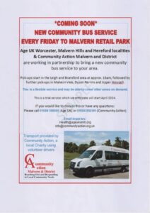 Community Bus Service - Leigh and Bransford